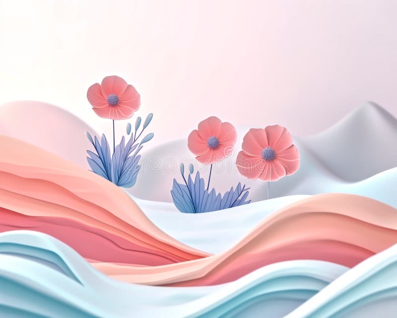 Meditative Graphics Image for Calm Spaces Stock Illustration ...