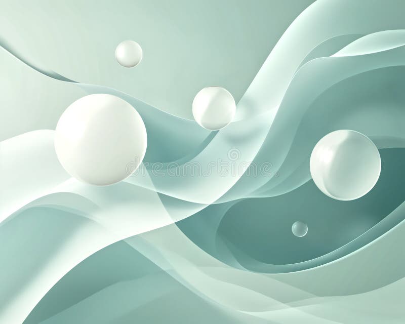 Meditative Graphics Image for Calm Spaces Stock Illustration ...