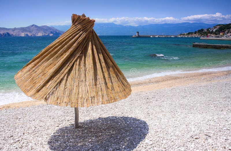 Mediterranean beach stock image. Image of blue, breakers - 11594023