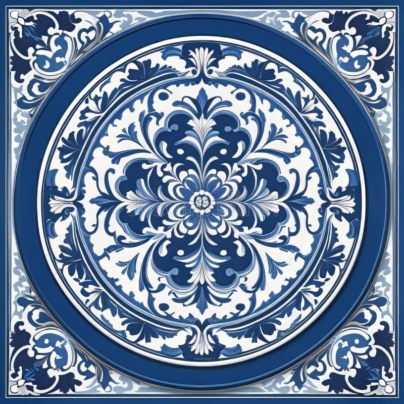Mediterranean Blue Tile Patterns, Portuguese Tile Patterns, Ceramic ...