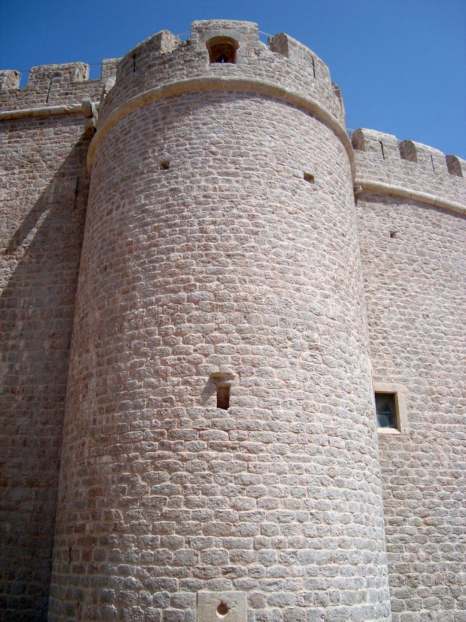 Mediterranean Old Architecture Stock Image - Image of croatia, ancient ...