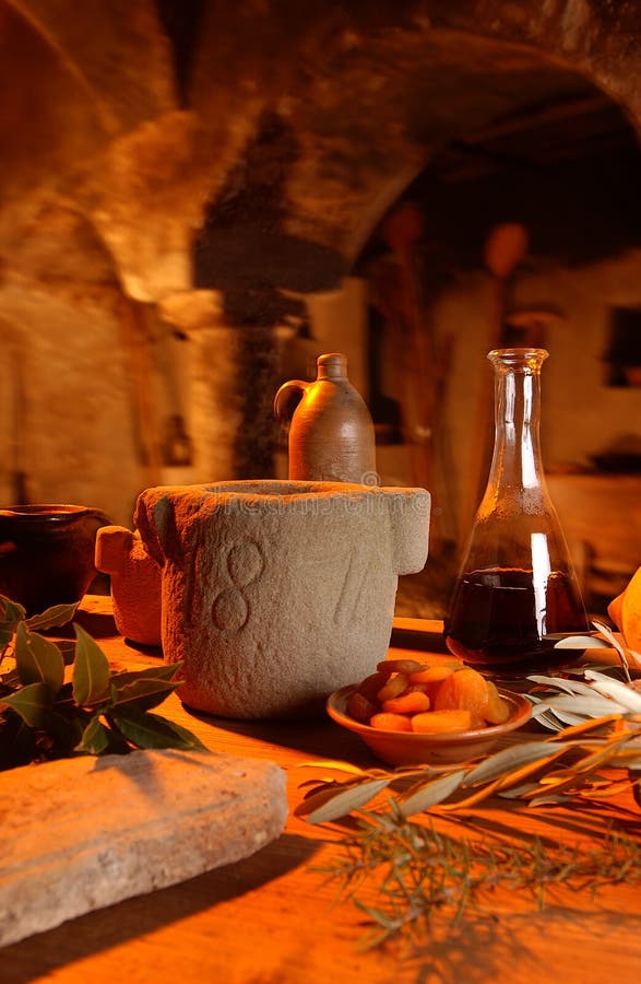 Mediterranean cellar stock photo. Image of olive, cuisine - 2106066