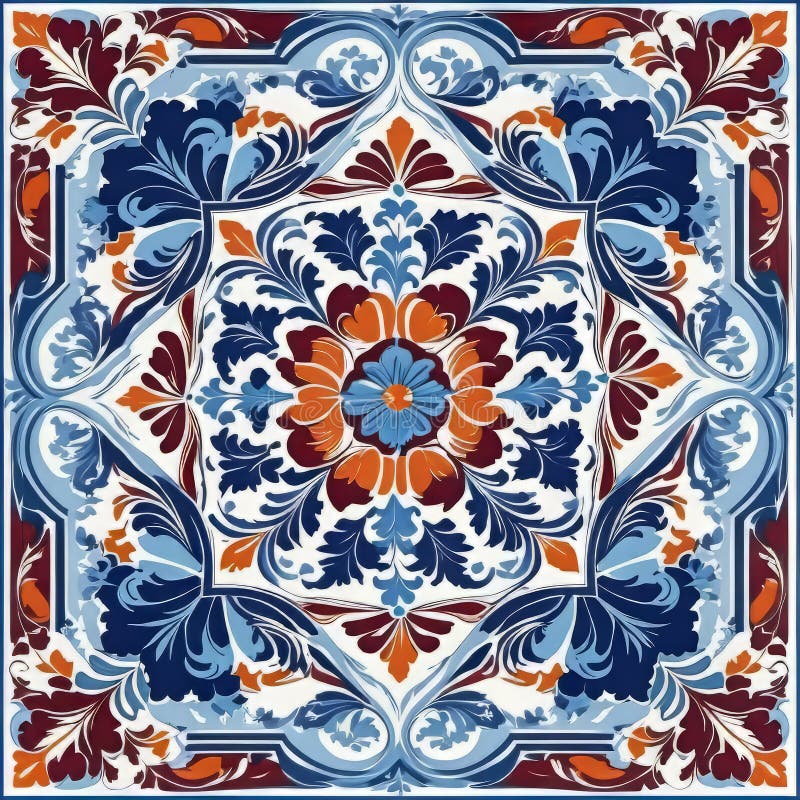Mediterranean Ceramic Tile Patterns, Portuguese (Arabic) Tile Patterns ...