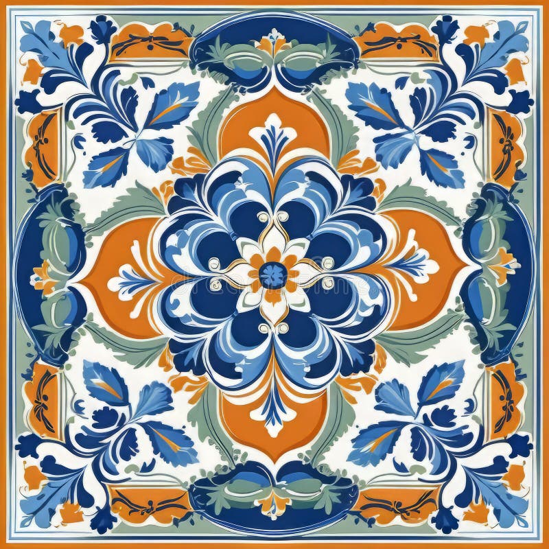 Mediterranean Ceramic Tile Patterns, Portuguese (Arabic) Tile Patterns ...
