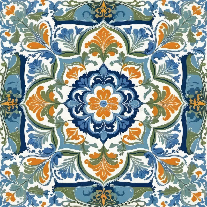 Mediterranean Ceramic Tile Patterns, Portuguese (Arabic) Tile Patterns ...