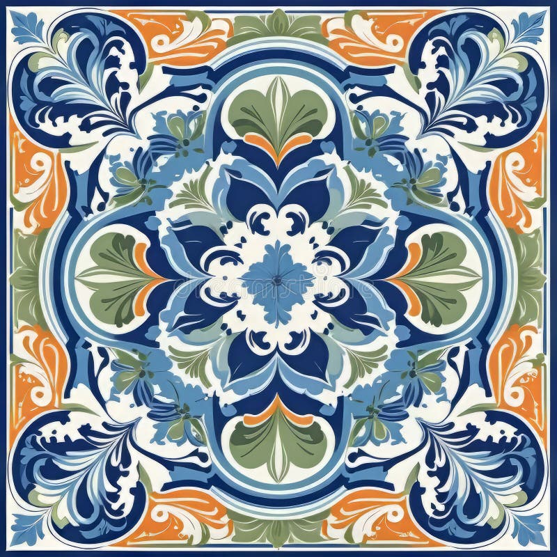 Mediterranean Ceramic Tile Patterns, Portuguese (Arabic) Tile Patterns ...