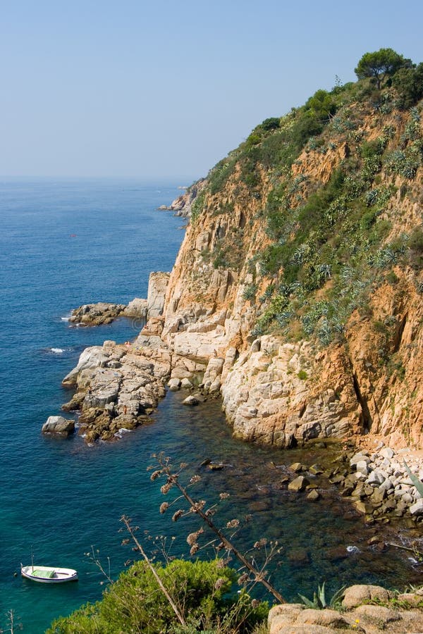 Mediterranean coast stock photo. Image of spanish, nature - 3463814