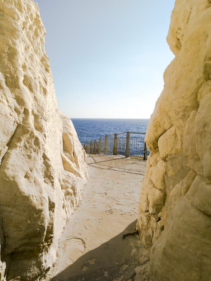 Mediterranean Coast in Israel Stock Photo - Image of tourism, coast ...