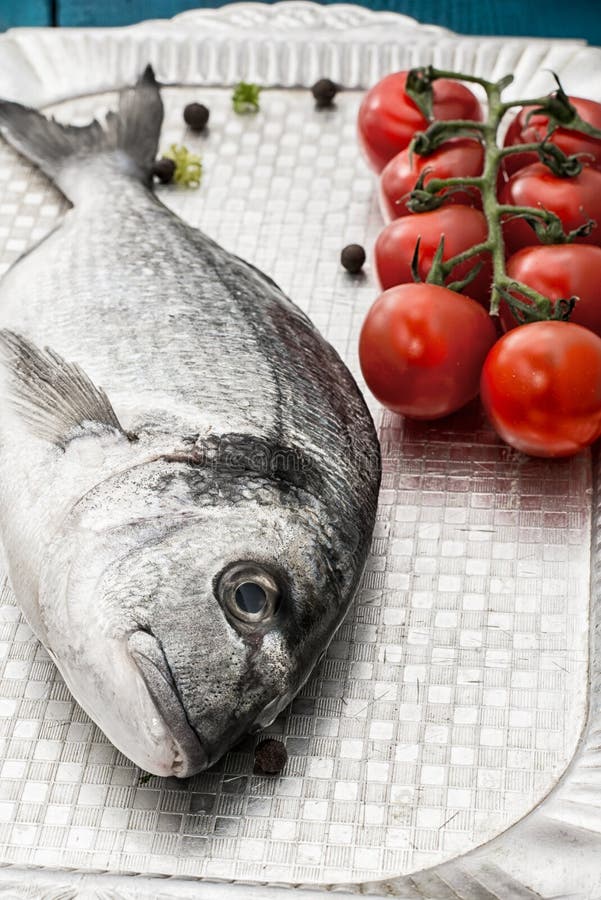 Mediterranean Fish Delicacy Dorado Stock Photo - Image of meat, cool ...