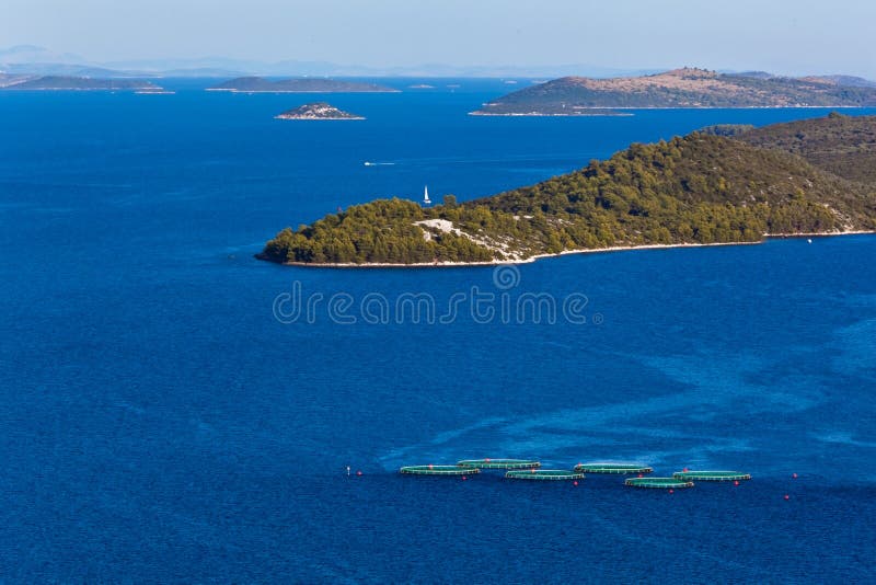 Mediterranean Landscape - Island Dugi Otok Stock Photo - Image of ...