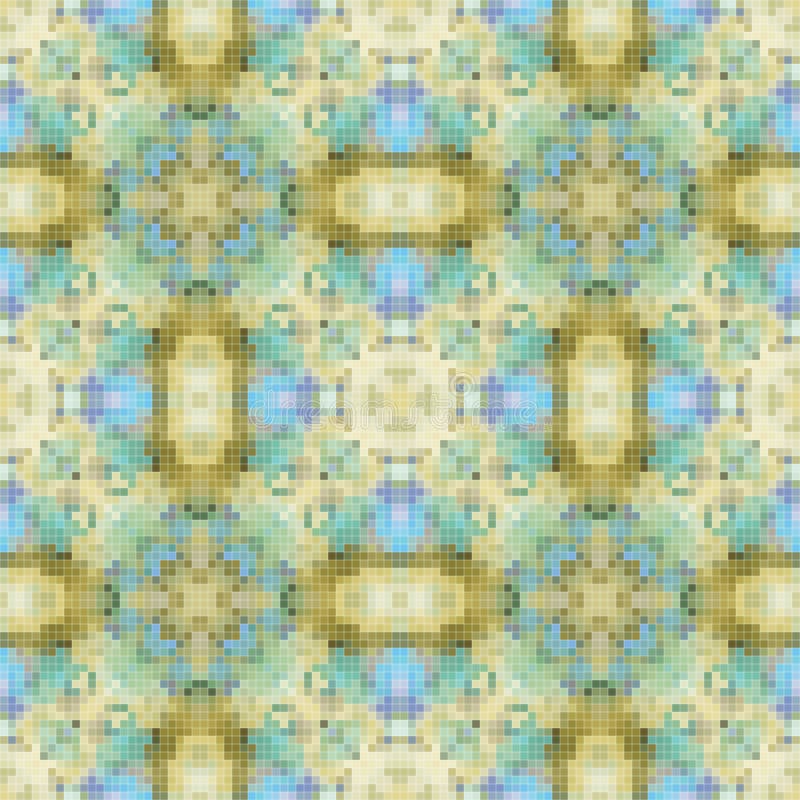 Mediterranean Mosaic Seamless Pattern Design, Repeat Textile Design ...