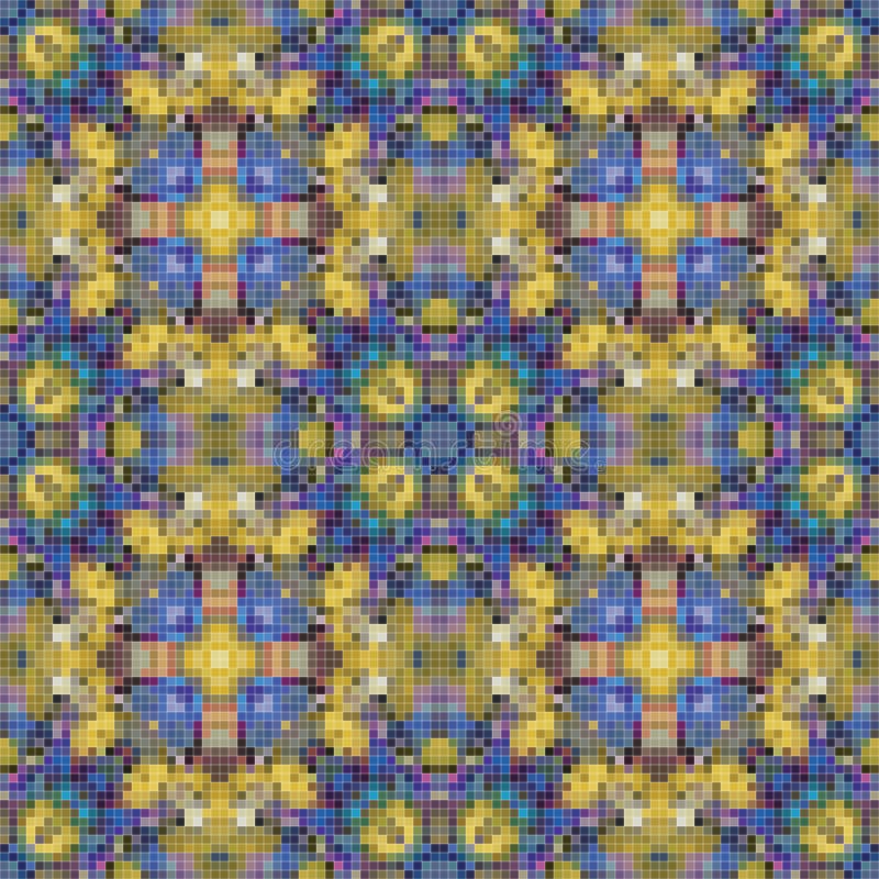 Mediterranean Mosaic Seamless Pattern Design, Repeat Textile Design ...