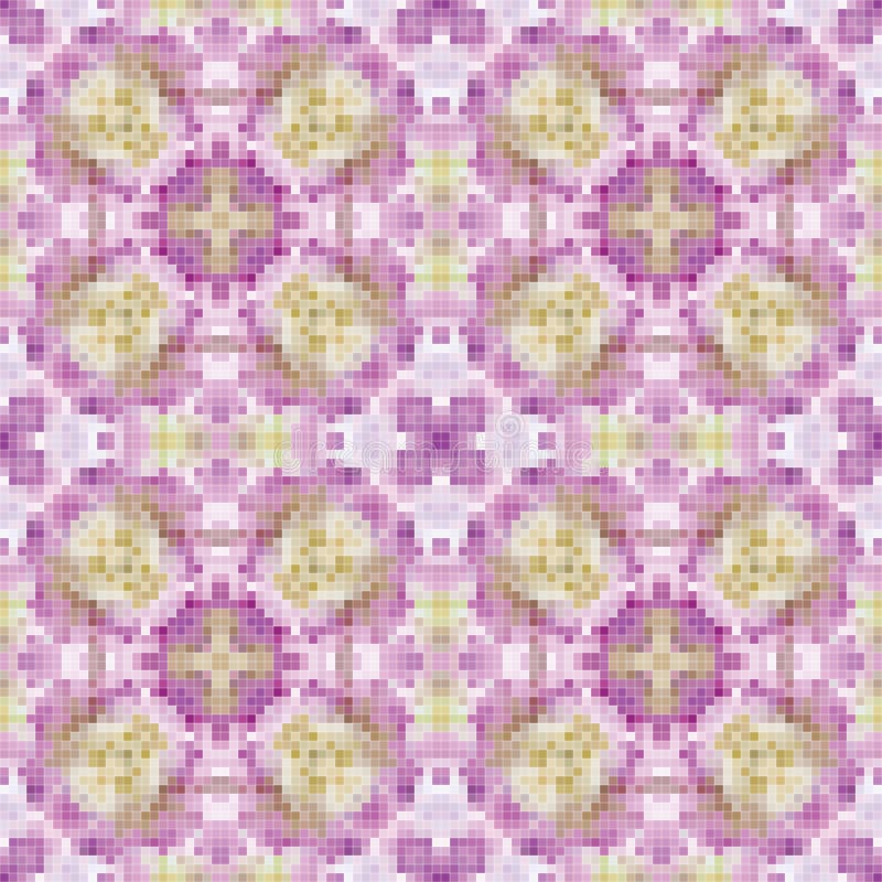 Mediterranean Mosaic Seamless Pattern Design, Repeat Textile Design ...