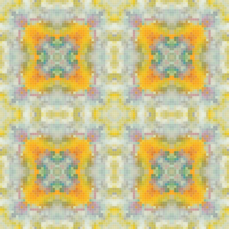 Mediterranean Mosaic Seamless Pattern Design, Repeat Textile Design ...