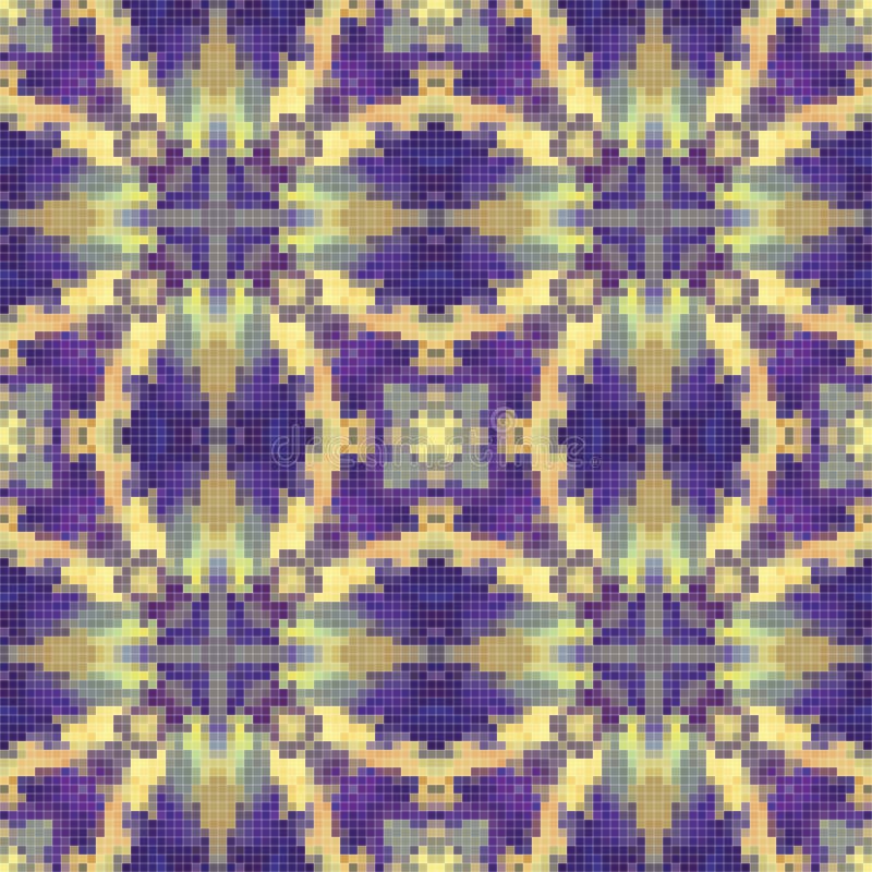 Mediterranean Mosaic Seamless Pattern Design, Repeat Textile Design ...