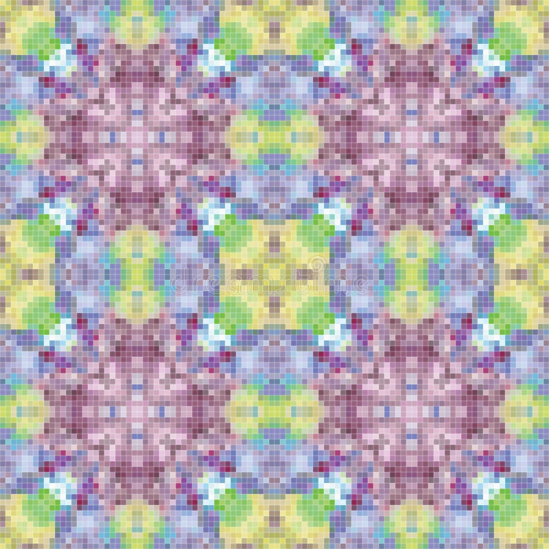 Mediterranean Mosaic Seamless Pattern Design, Repeat Textile Design ...