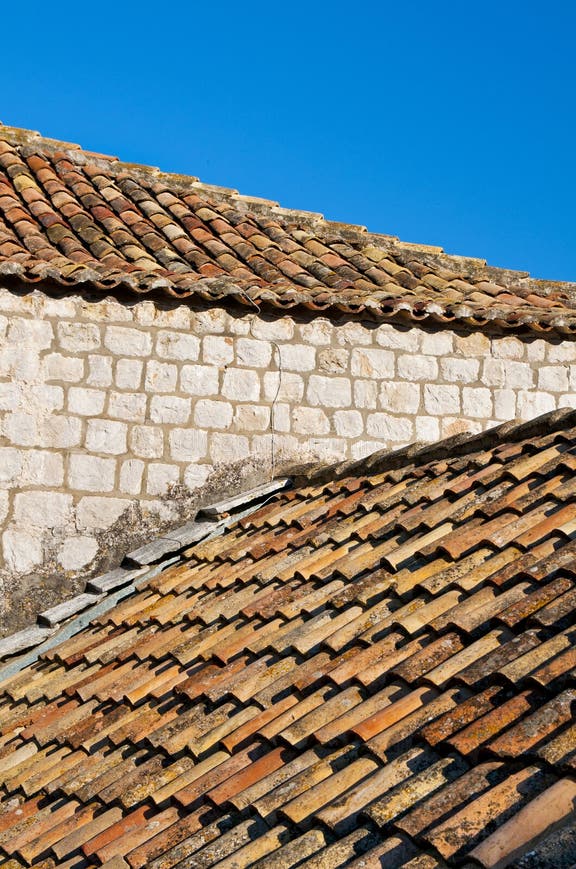 Mediterranean roof stock photo. Image of adriatic, town - 28958102