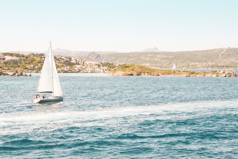 Mediterranean sailing editorial image. Image of sail - 51260400