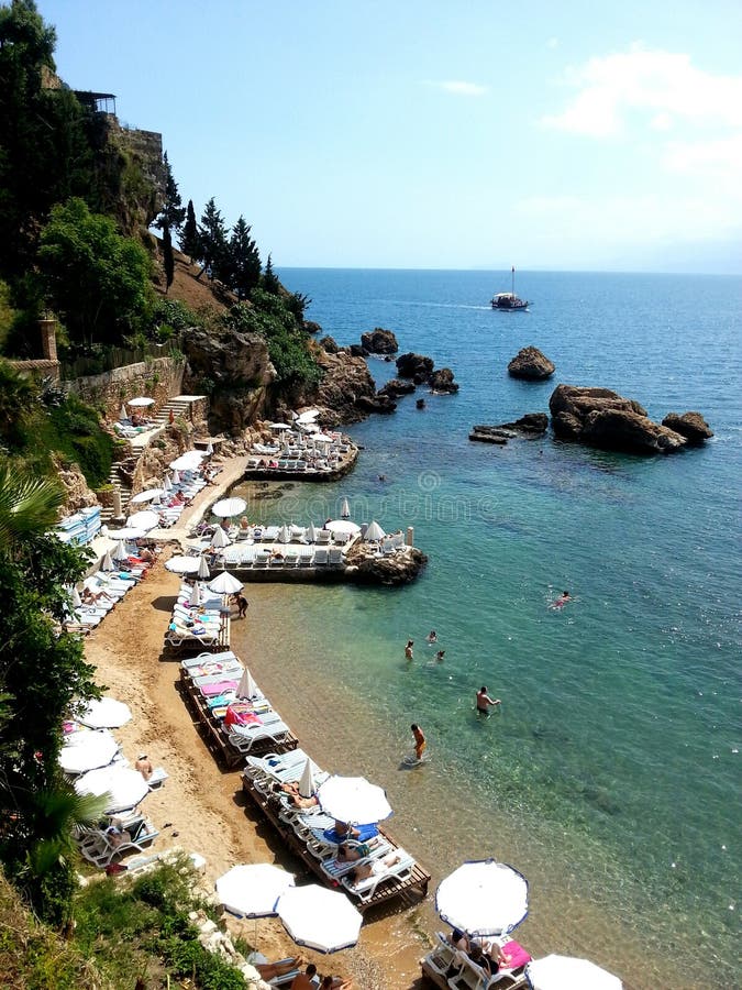 Mediterranean Sea editorial photography. Image of turkey - 42831342