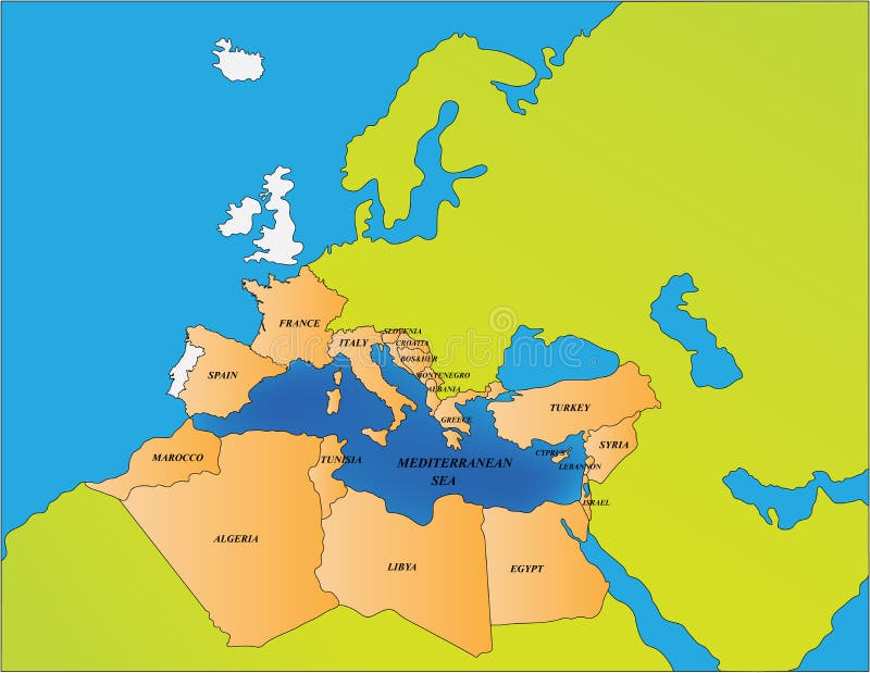 400+ Mediterranean map Free Stock Photos - StockFreeImages