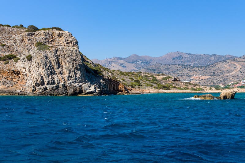 Mediterranean Sea. Crete. Greece Stock Photo - Image of landscape ...