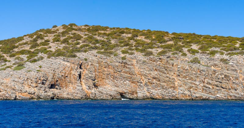 Mediterranean Sea. Crete. Greece Stock Image - Image of kalydon, greece ...