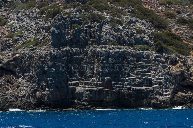 Mediterranean Sea. Crete. Greece Stock Photo - Image of mediterranean ...