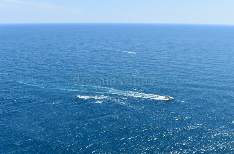 The Mediterranean Sean on Spain Stock Photo - Image of beach, light ...
