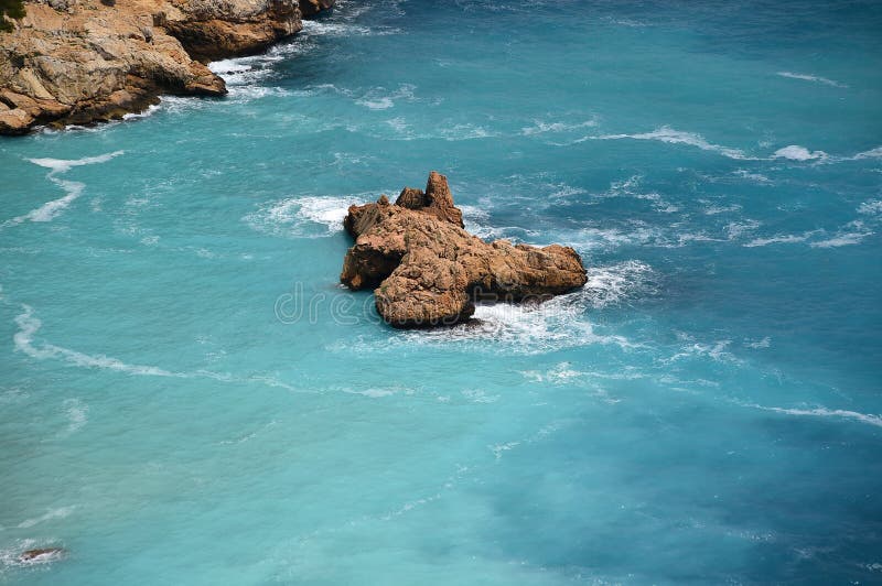 The Mediterranean Sean on Spain Stock Photo - Image of lovely, luxury ...