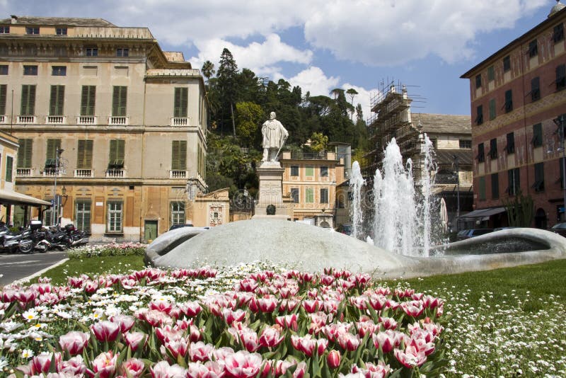 Mediterranean square stock image. Image of giuseppe, houses - 8947977
