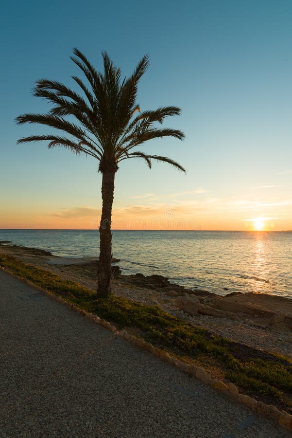 Mediterranean Summer Sunrise Stock Image - Image of scenic, shore: 28615231