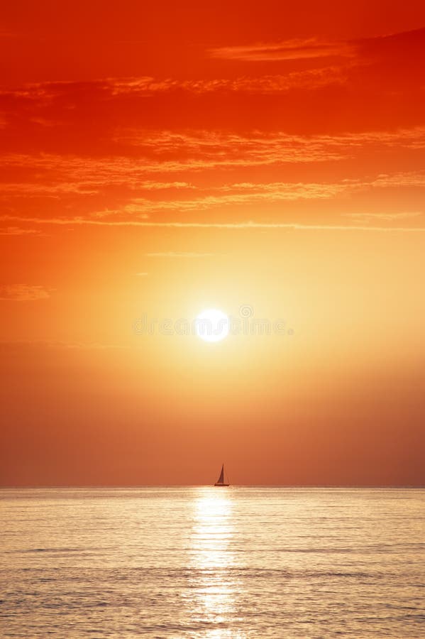 Mediterranean sunset stock image. Image of travel, landscape - 99610113