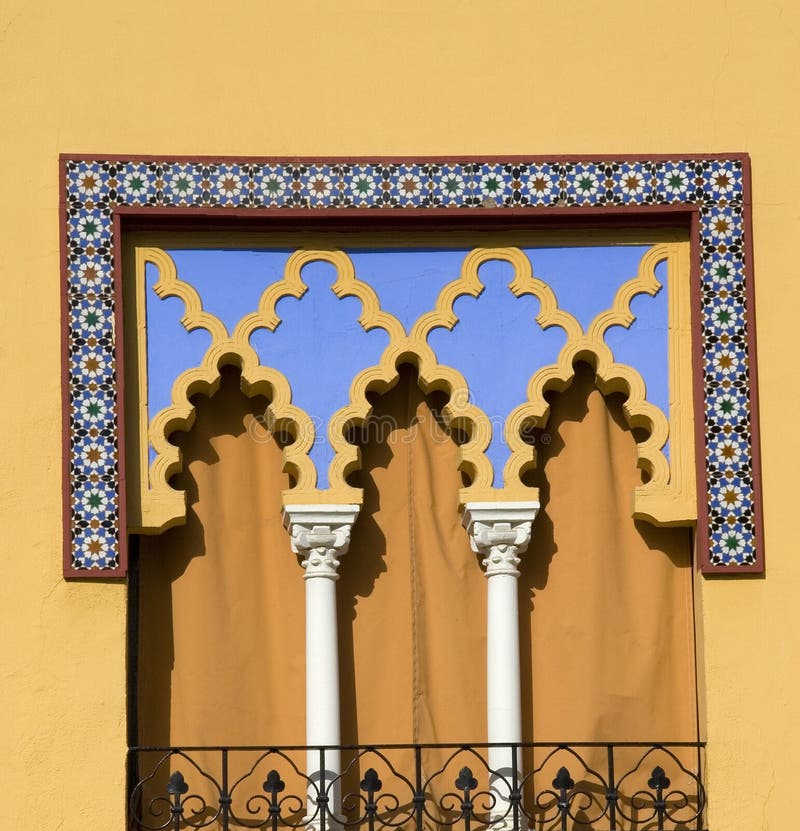 Mediterranean window boxes stock photo. Image of flower - 15787072