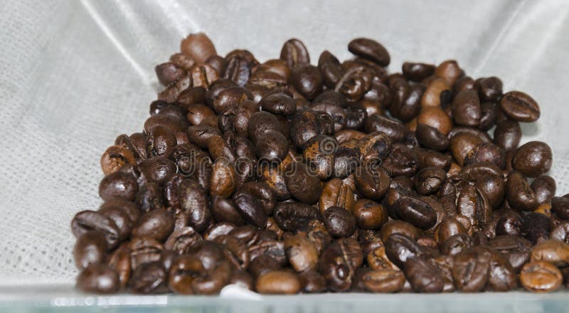 Medium coffee roast stock photo. Image of fried, natural - 96092924