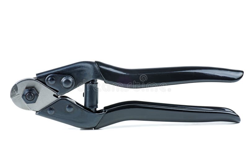 Medium Cutter Tool Isolated on White Stock Photo - Image of industrial ...