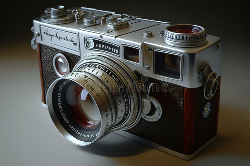 Medium Format Camera stock illustration. Illustration of isolated ...