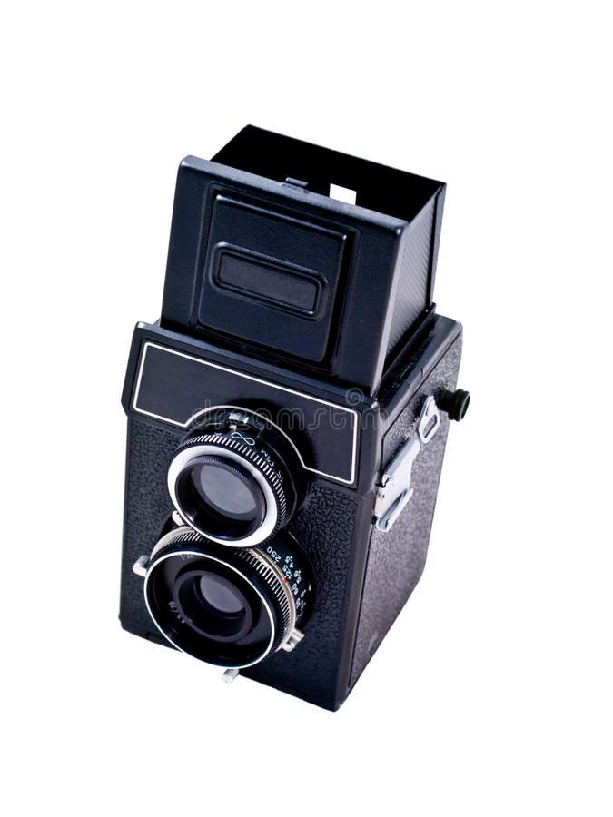 Medium format camera stock image. Image of film, lens - 4203341