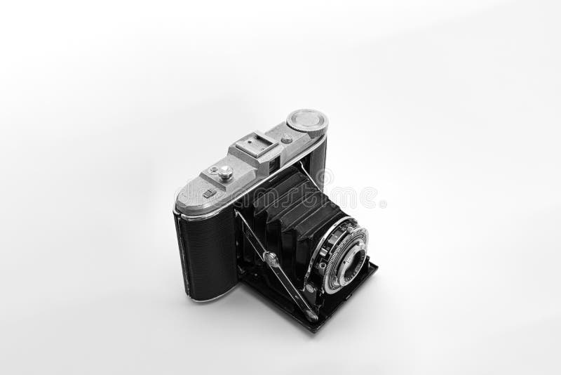 Medium Format Camera with Manual Shutter Stock Image - Image of object ...