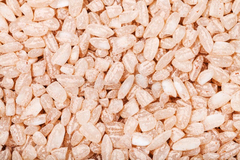 Medium-grain Red Matta (Devzira) Rice Close Up Stock Photo - Image of ...