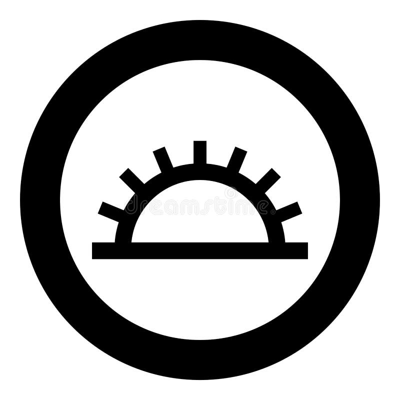 Medium Light Fastness Designation on the Wallpaper Symbol Icon Black ...