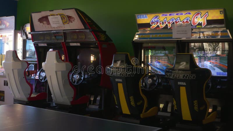 Empty arcade stock video. Video of american, game, video - 159473843