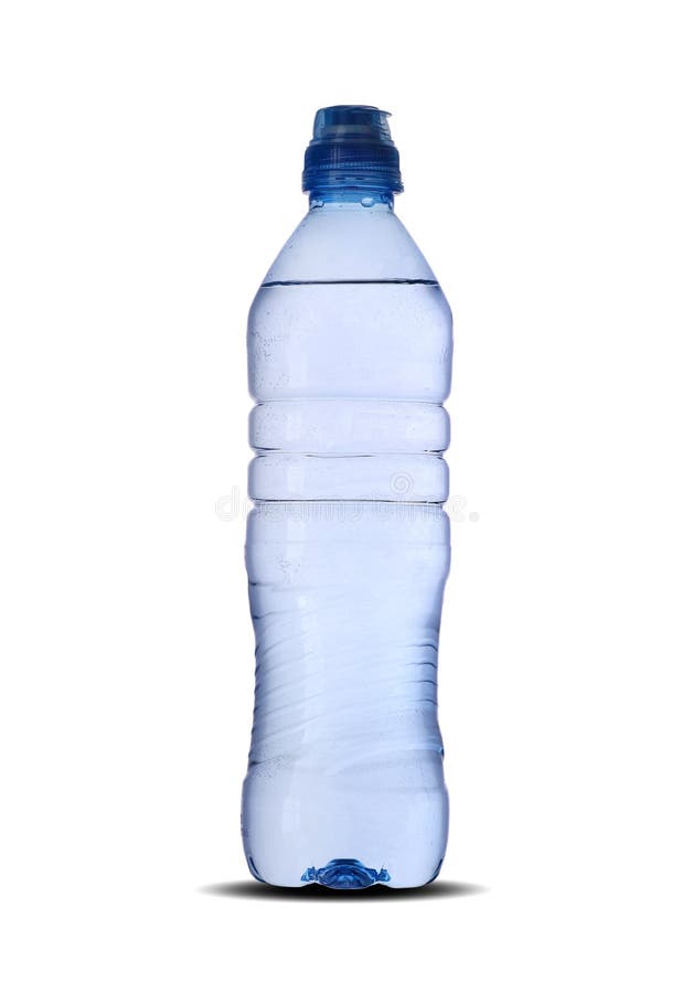 Medium Plastic Bottle with Water Stock Image - Image of drink ...