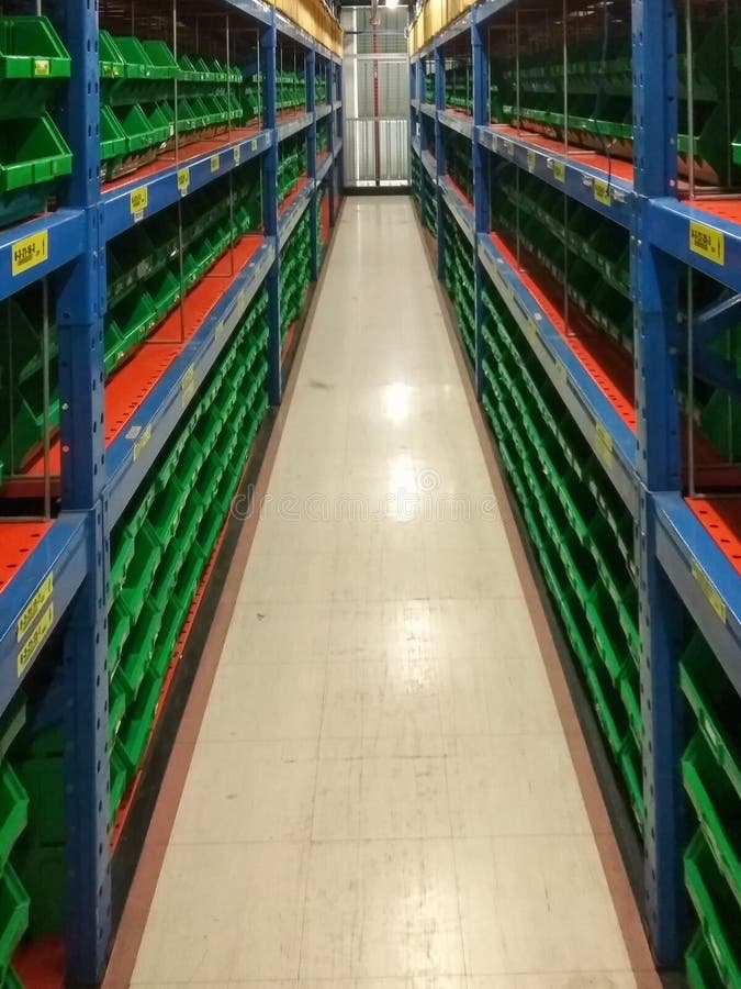 Medium shelf stock image. Image of pallet, shelf, logistic - 129972615