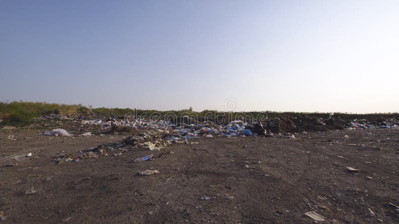 Angry boy walking in dump stock footage. Video of dump - 153074782