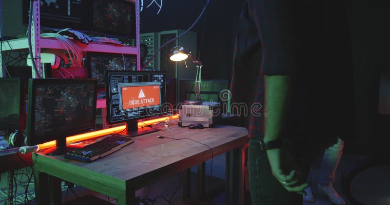 Hacker Destroying Keyboard in His Anger Stock Footage - Video of attack ...