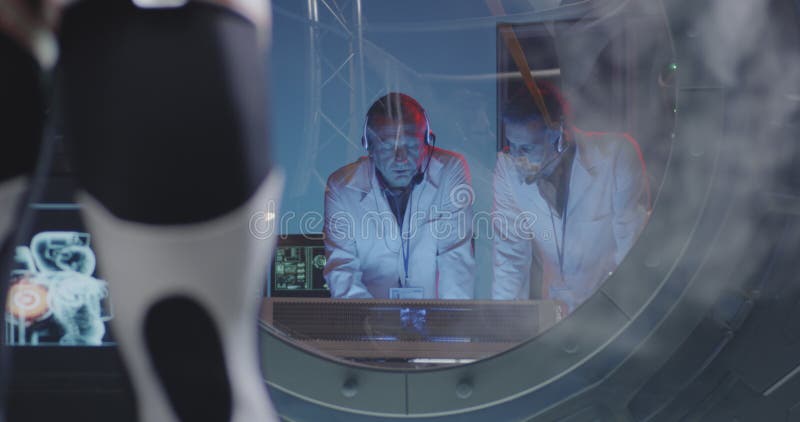 Scientists Conducting a Test in a Lab Stock Video - Video of ...