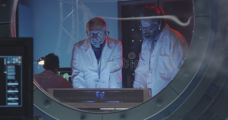 Scientists Conducting a Test in a Lab Stock Video - Video of ...