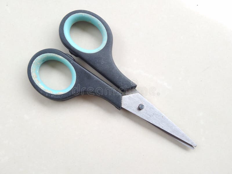 Medium-sized Scissors are Very Sharp Stock Image - Image of iron, metal ...