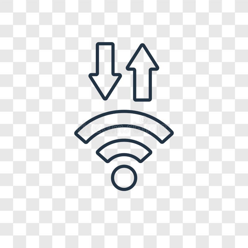 Medium Vector Linear Icon on Transparent Background, Me Stock Vector ...