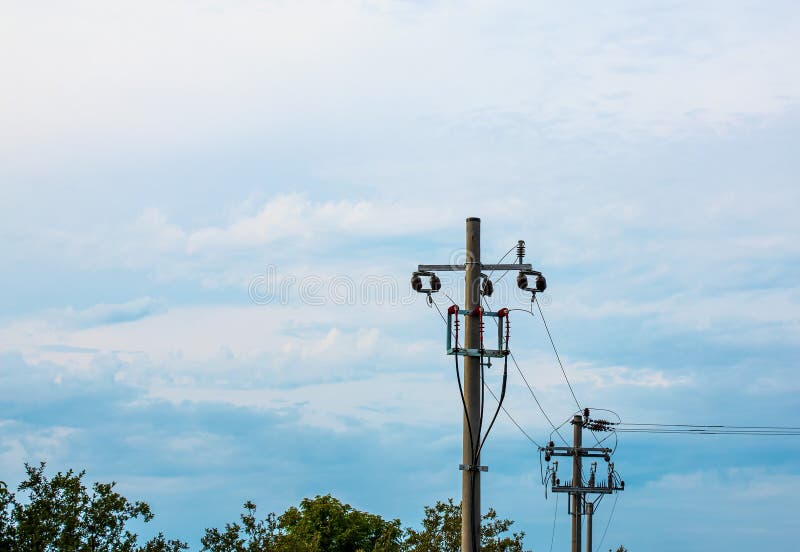 Medium Voltage Power Tower. Used by Small Consumers and Small Industry ...